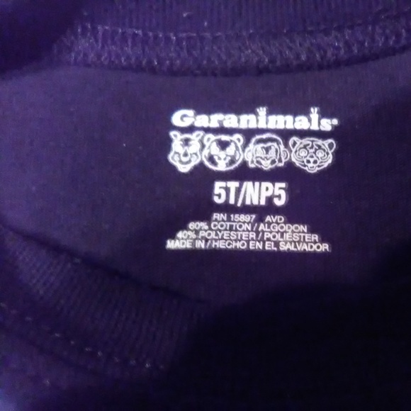 Garanimals | Shirts & Tops | Boys Black And White Stripe Retro Jersey ...